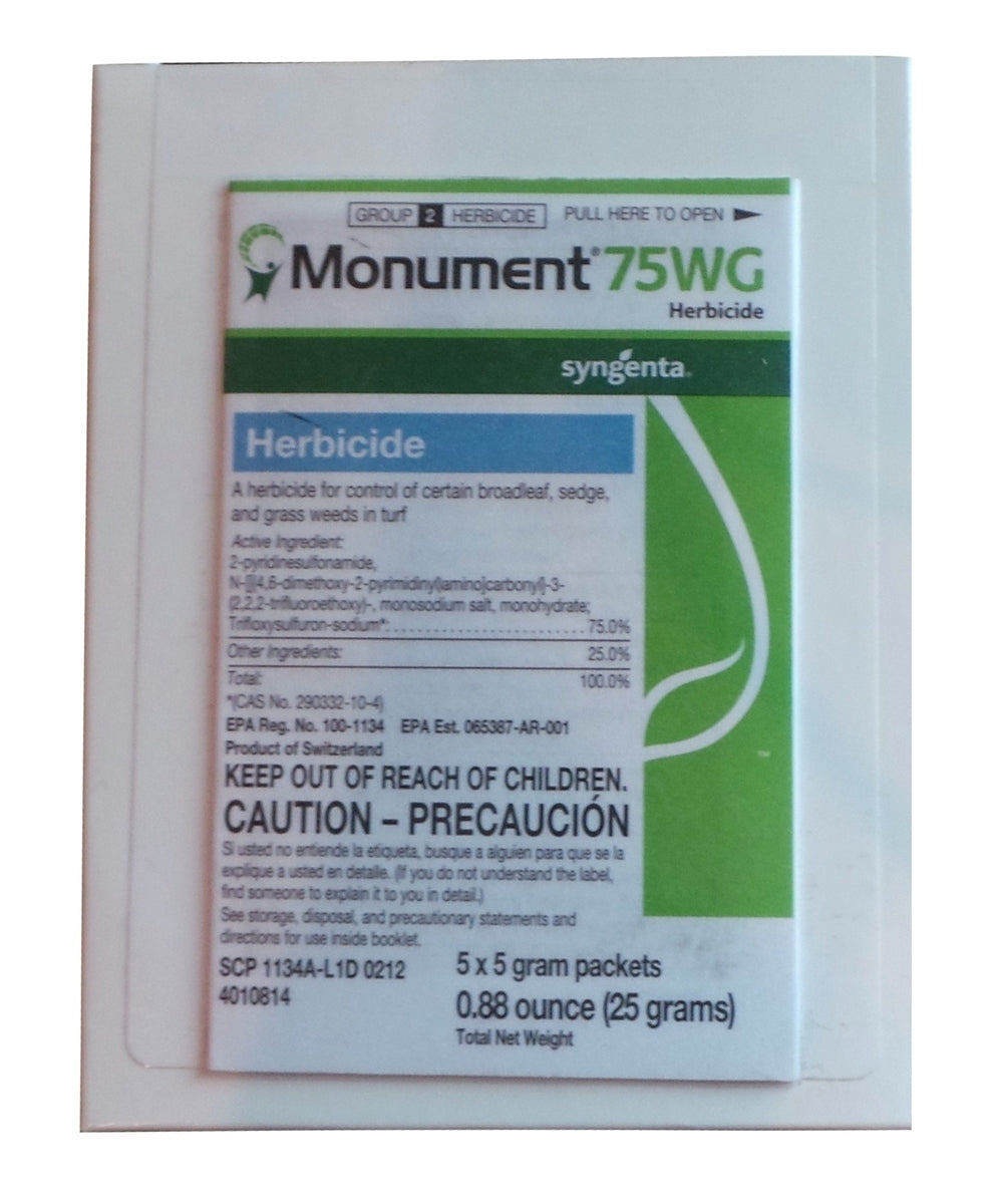 Monument 75WG Herbicide | Major sedges and more than 40 other weeds ...