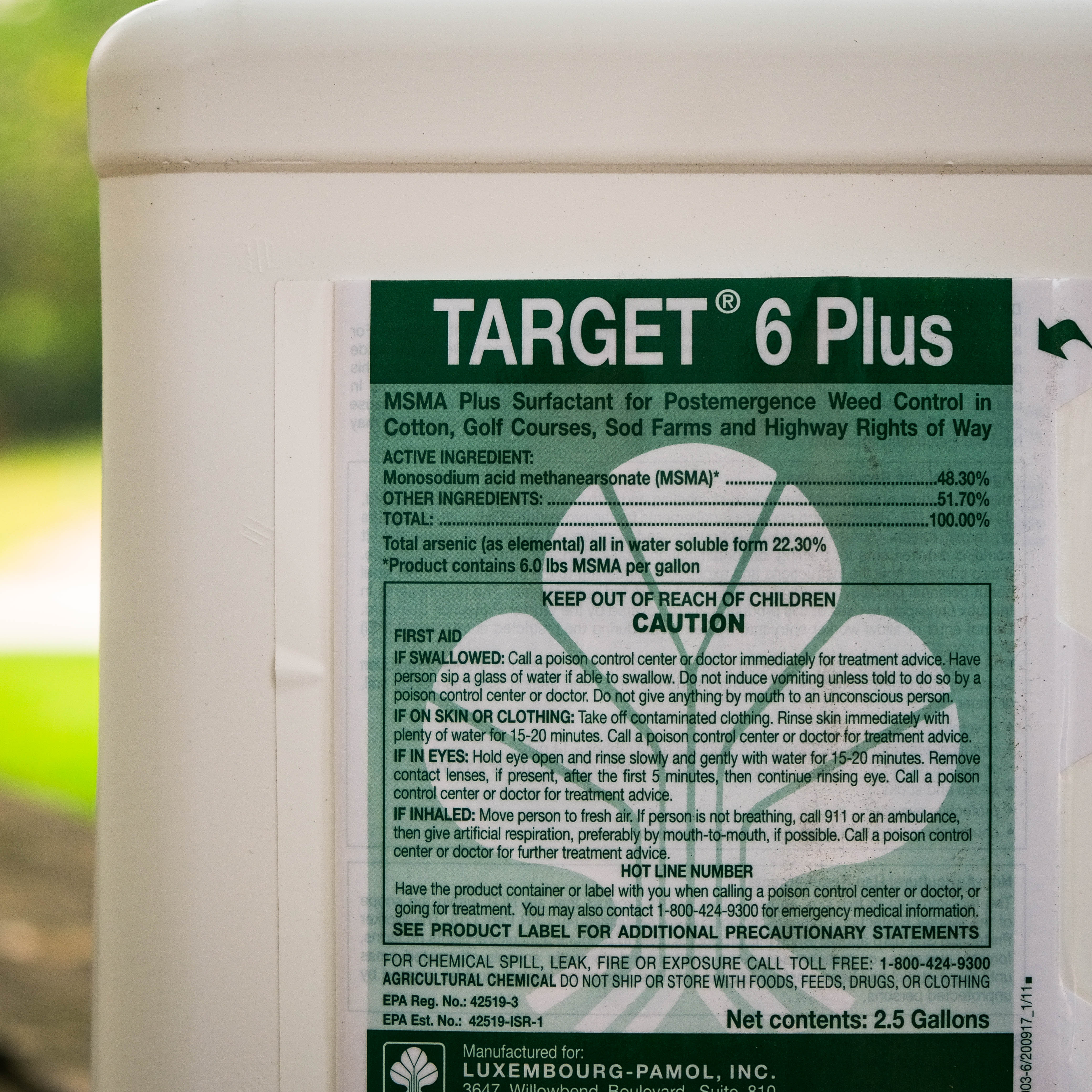 Target 6 Plus MSMA Herbicide | Fast visual response | Lawn and Pest ...
